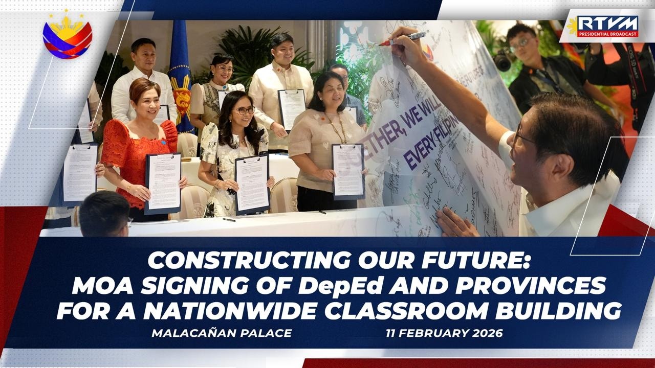 Constructing Our Future: MOA Signing of the DepEd and Provinces for a ...