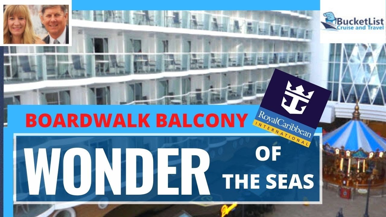 Boardwalk Balcony -🎠 Wonder of the Seas 🚢 Complete tour - YouTube