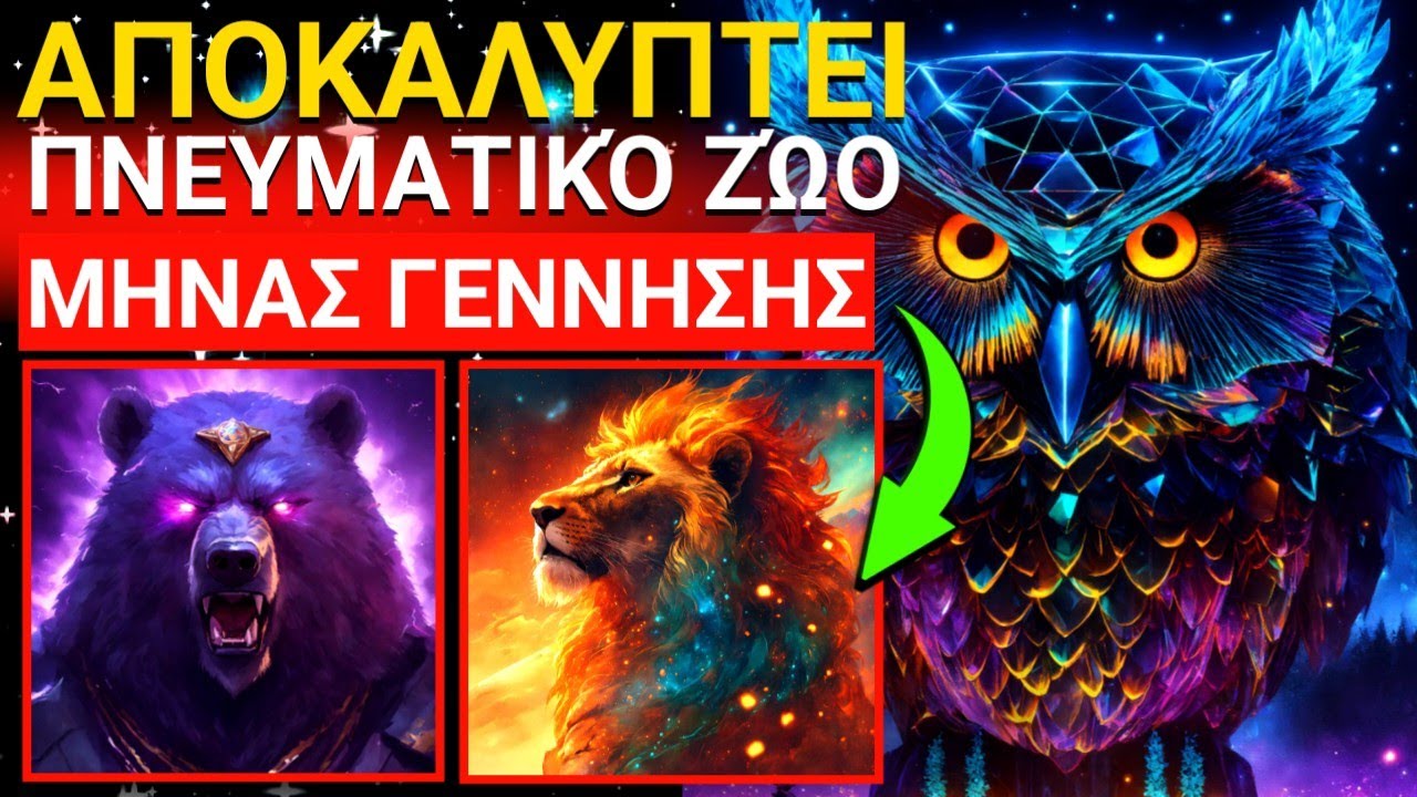 ΤΟ ΣΥΜΠΑΝ ΛΕΕΙ Ο ΜΗΝΑΣ ΓΕΝΝΗΣΗΣ ΣΟΥ αποκαλύπτει ΤΟ ΠΝΕΥΜΑΤΙΚΟ ΖΩΟ ΣΟΥ ...