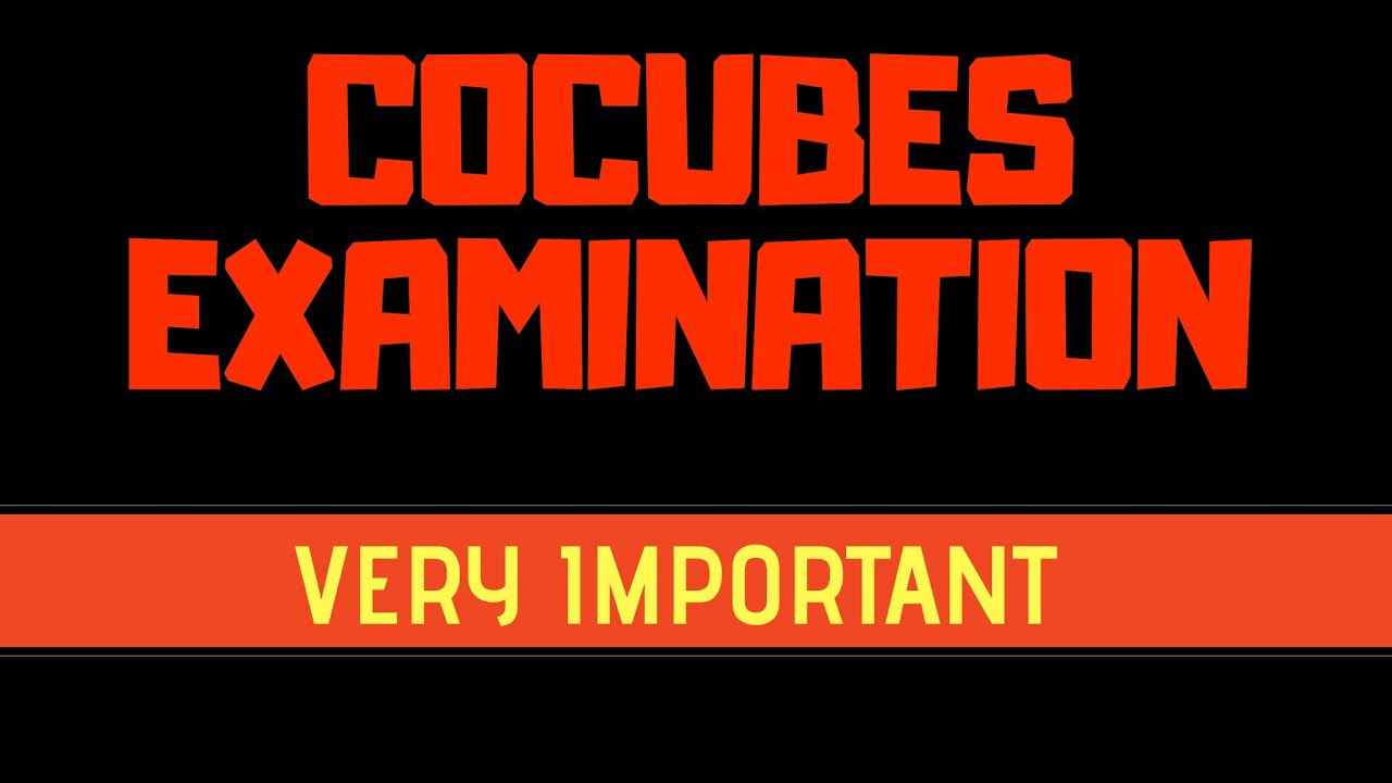 COCUBES EXAM QUESTIONS || 2020 - YouTube