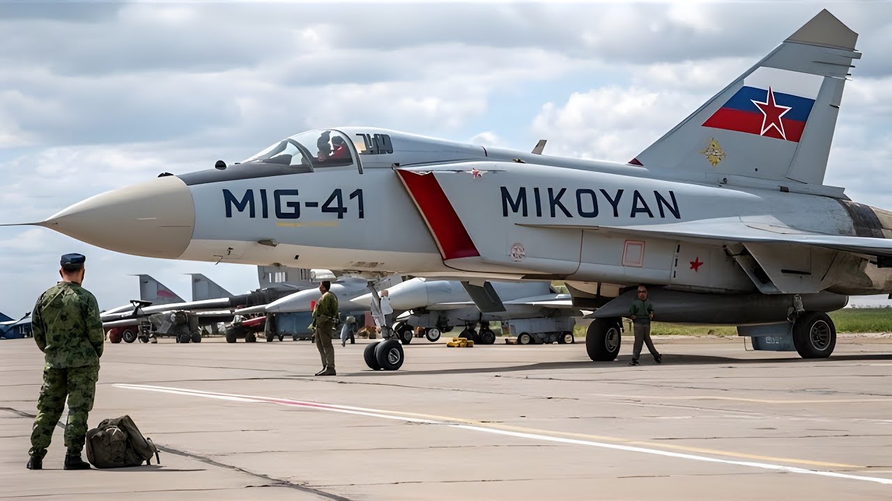 2026 MiG-41 – The Fastest Fighter Jet Ever Built! Russia’s Hypersonic ...
