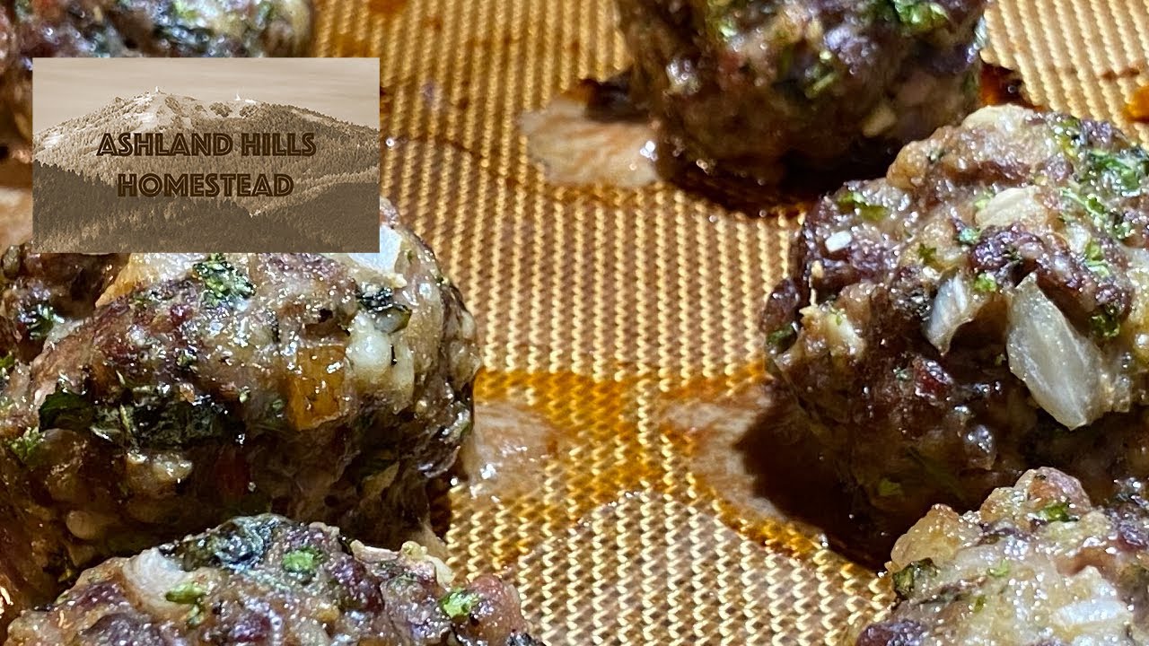 Delicious Elk Meatballs | Ashland Hills Homestead - YouTube