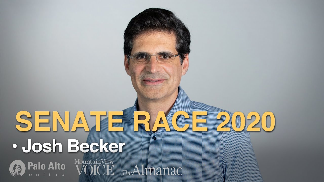 Senate Race 2020 - Josh Becker - YouTube