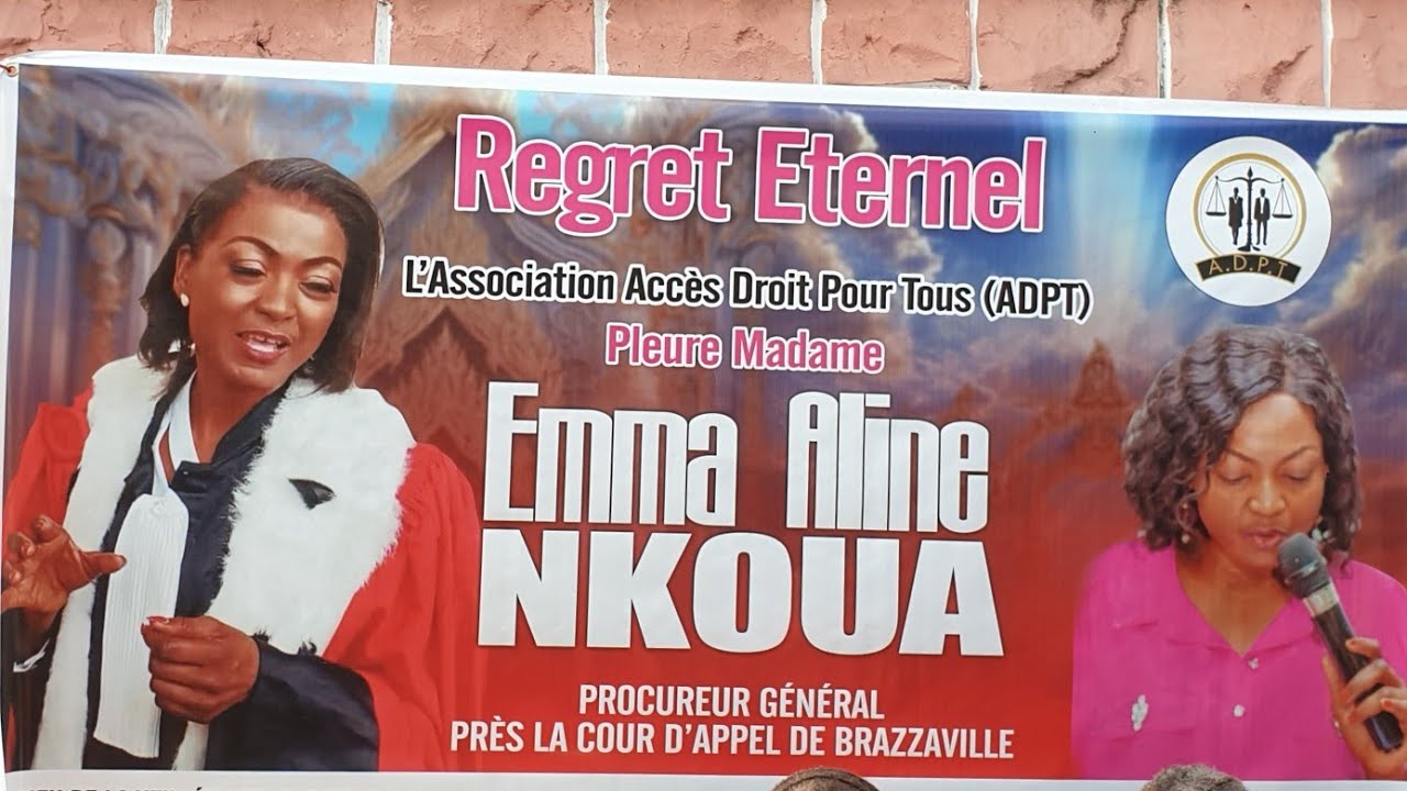 Direct LES OBSÈQUES DE MADAME EMMA ALINE NKOUA Procureur Général Près ...