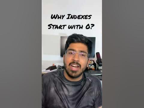 Why Array Indexes Start with 0? - YouTube