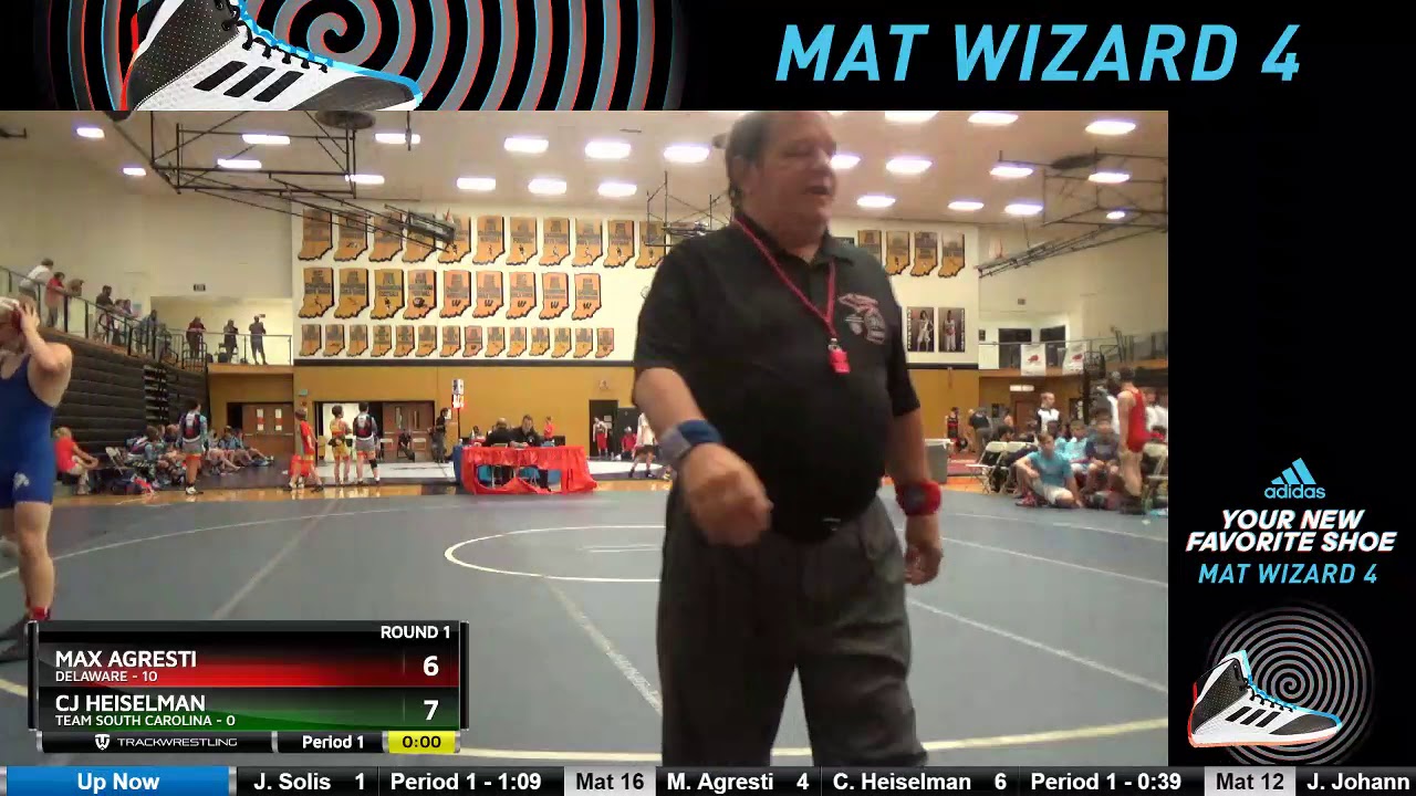 Mat 16 119 Max Agresti Delaware Vs Cj Heiselman Team South Carolina ...