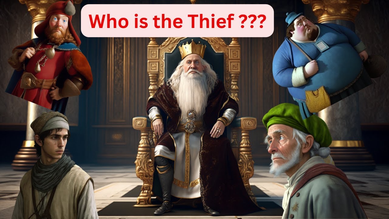 The Stolen Gold: A Case for the King 👑🔎💰/ stories for kids - YouTube