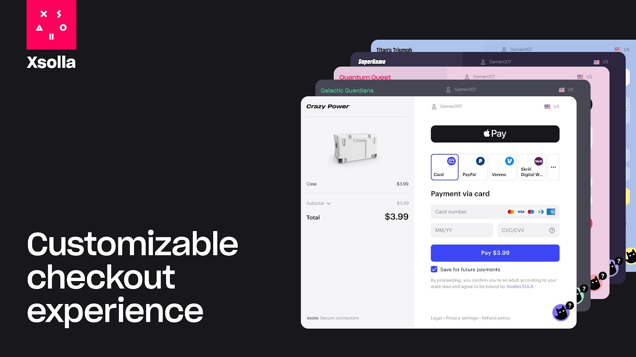 Checkout Built Specifically For Your Game - Xsolla Pay Station - YouTube