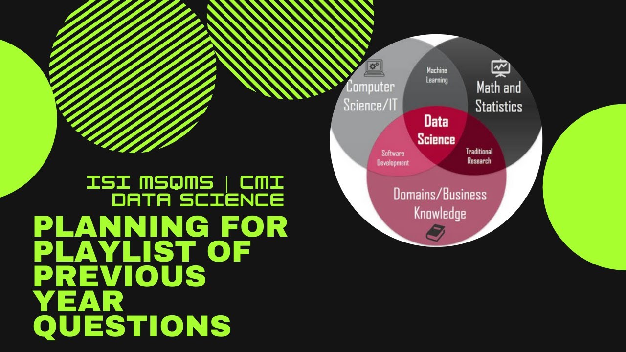 ISI MSQMS | CMI Data Science | Planning of Playlist for Solving ...
