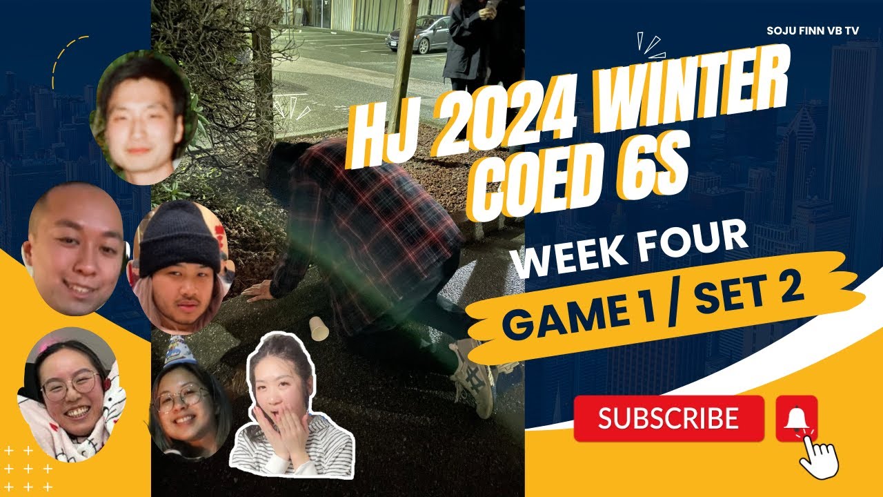 HJ Winter 2024 Coed 6s - WK4 - Game 1 Set 2 - YouTube