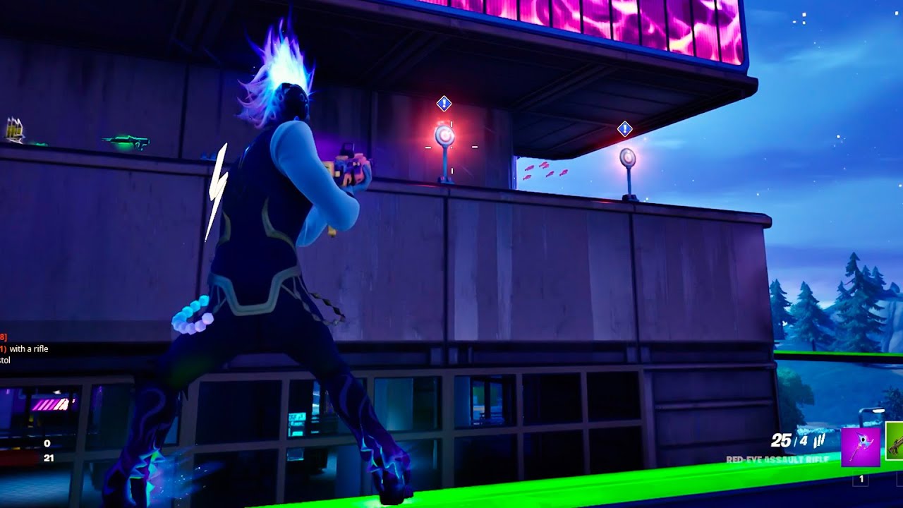 Shoot targets with SMGs or Assault Rifles while on a Grind Rail - YouTube