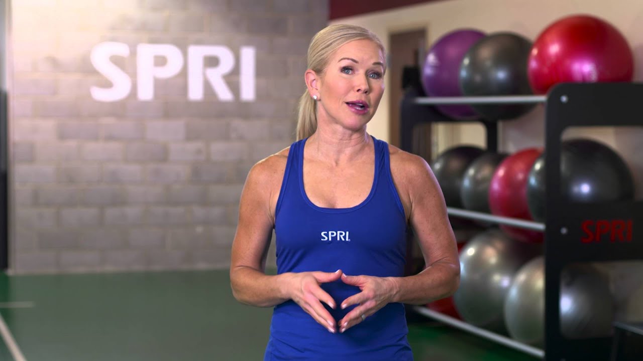 SPRI Deluxe Rubber Dumbbells: Lunge To Arm Curl Exercise - YouTube