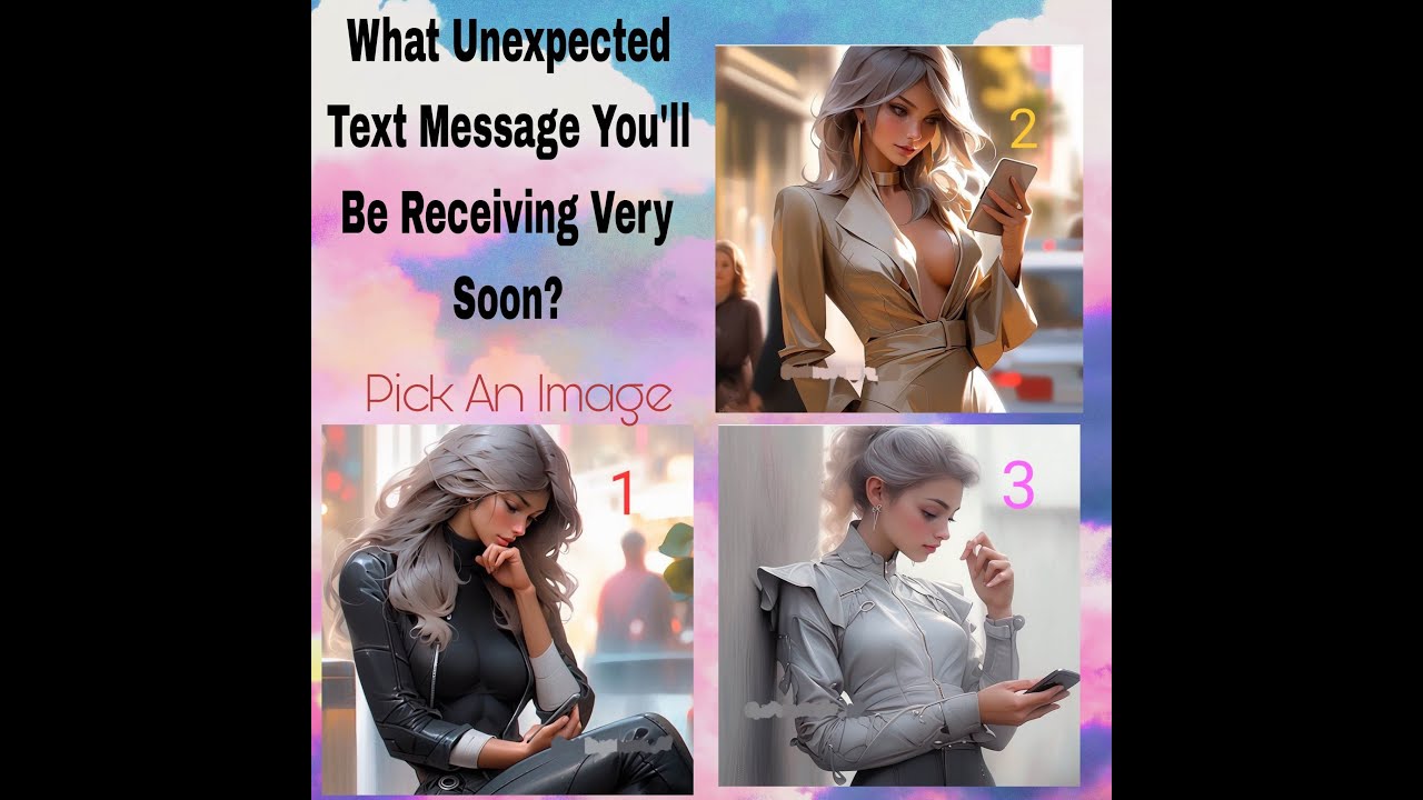 What Unexpected Text Message You'll Be Receiving Very Soon? (Psychic Tarot Reading) - YouTube