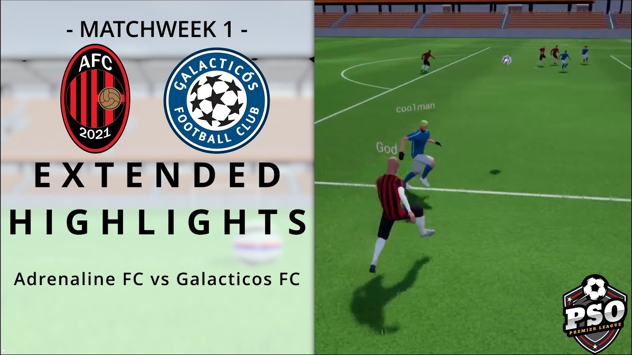 Adrenaline FC vs Galacticós CF | NA PSO PREMIER LEAGUE HIGHLIGHTS | 4/1 ...