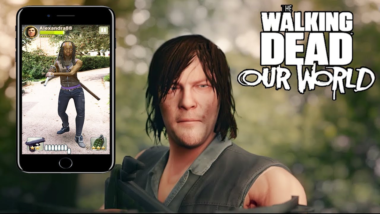 THE WALKING DEAD GO? NOVO GAME MOBILE THE WALKING DEAD OUR WORLD ...