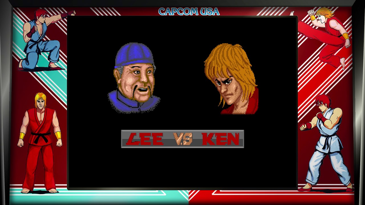 Street Fighter 1 - Ken Playthrough (Joe inspired Alpha 3 Cody) - YouTube
