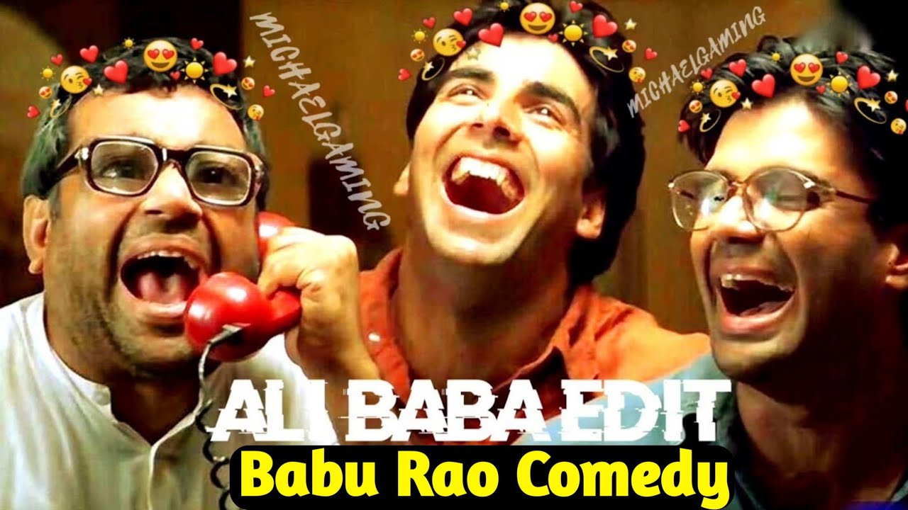 Babu Rao hera pheri comedy edit video | Hera pheri babu Rao memes - YouTube