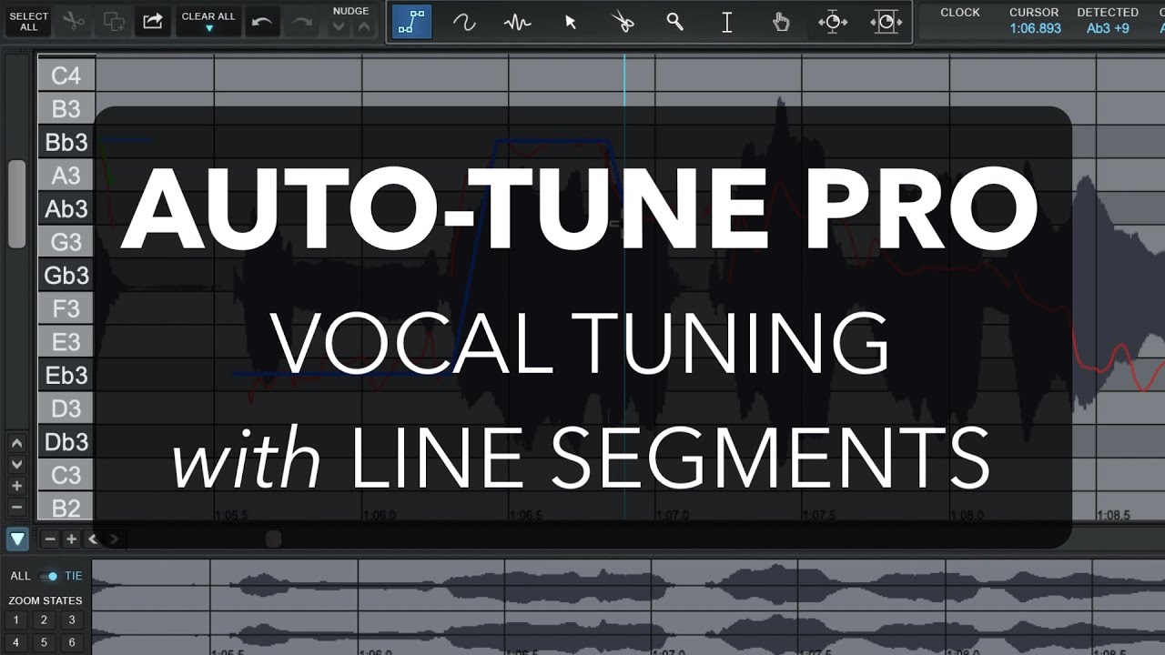 Vocal Tuning with Line Segments // Auto-Tune Pro - YouTube