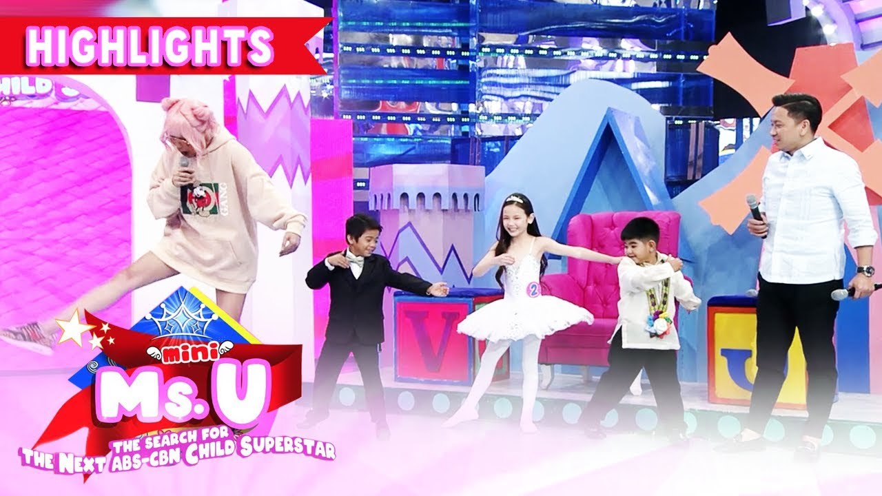 Yorme does ballet with Carlo | It's Showtime Mini Miss U - YouTube