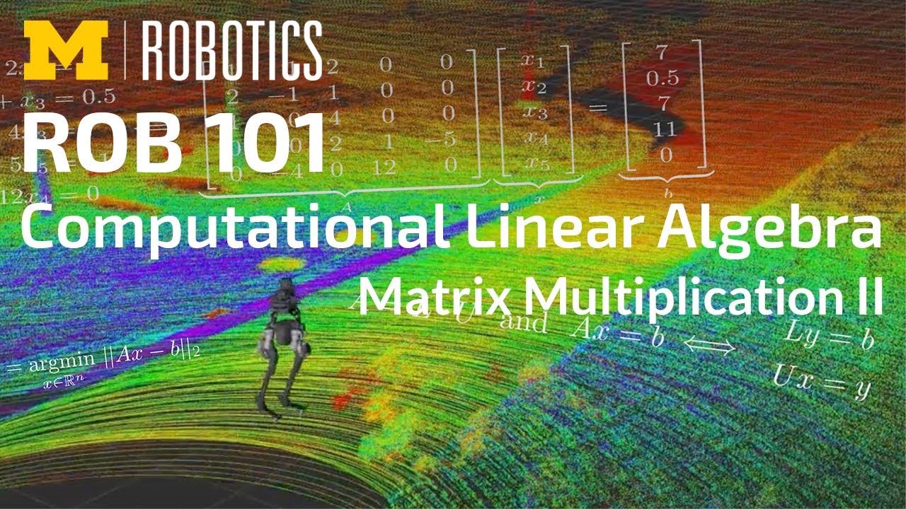 ROB 101: Matrix Multiplication II - YouTube