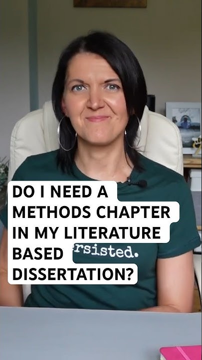 Literature Based Dissertations Do They Need A Separate Methodology