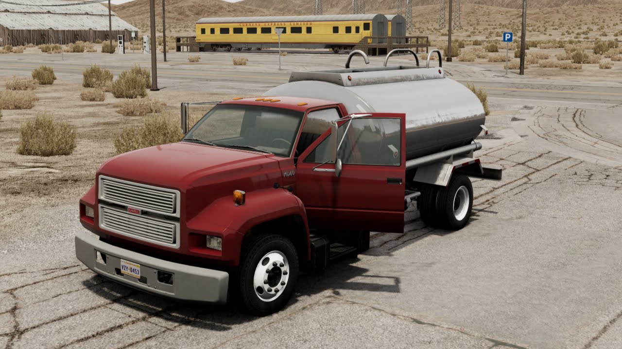 BeamNG - Gavril MD-Series fuel delivery - YouTube