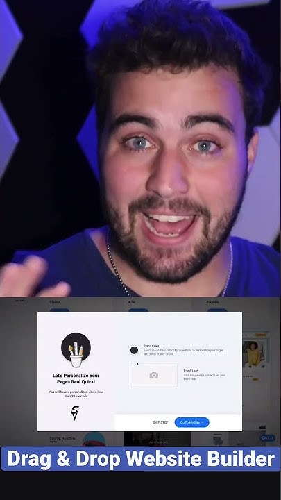 Drag & Drop Website Builder | No Code Tools to use - YouTube