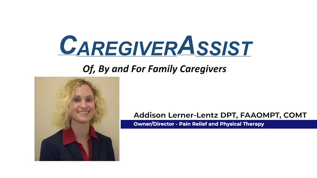 CaregiverAssist - Episode 09: Addison Lerner-Lentz - YouTube