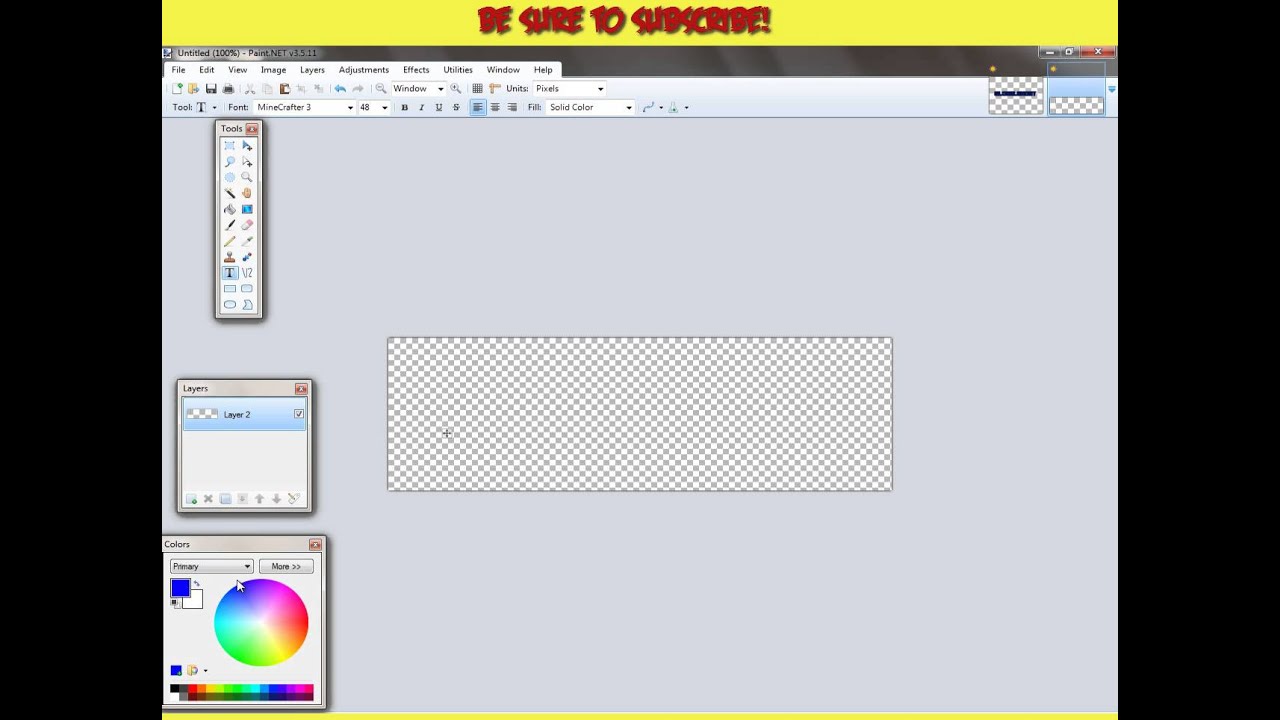 Minecraft GFX: How To Make An Awesome Logo with Paint.NET! - YouTube
