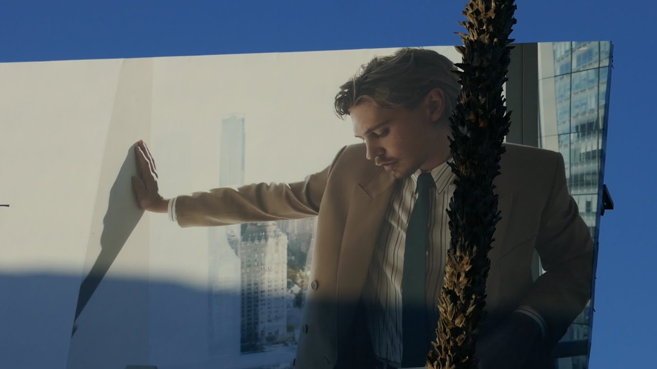 Austin Butler YSL Saint Laurent Billboard Sunset Blvd Los Angeles ...