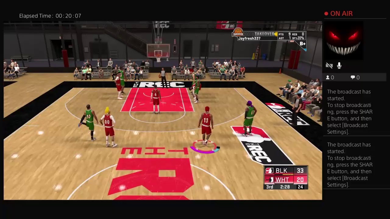 Nba 2k20 Rec Center - YouTube