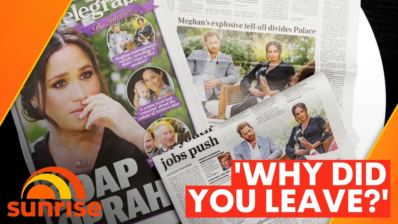 Oprah opens up about bombshell interview with Prince Harry and Meghan ...