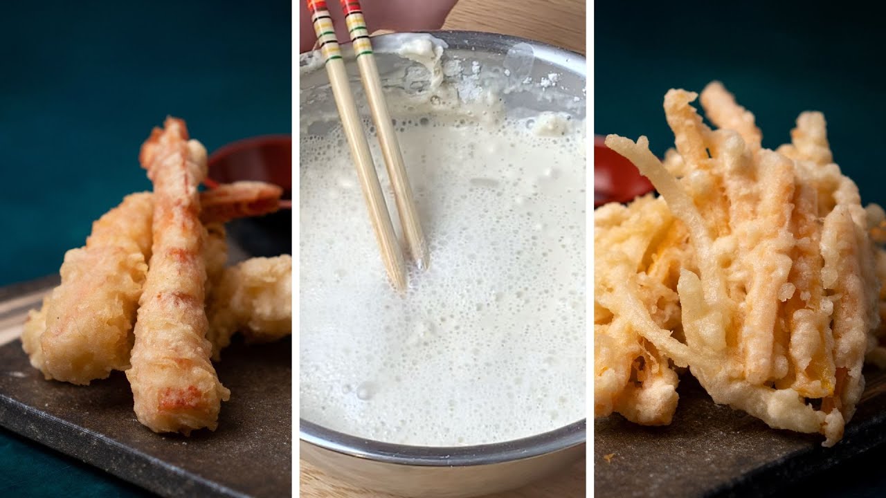 How To Make Tempura Like a Pro! - It's easy - YouTube