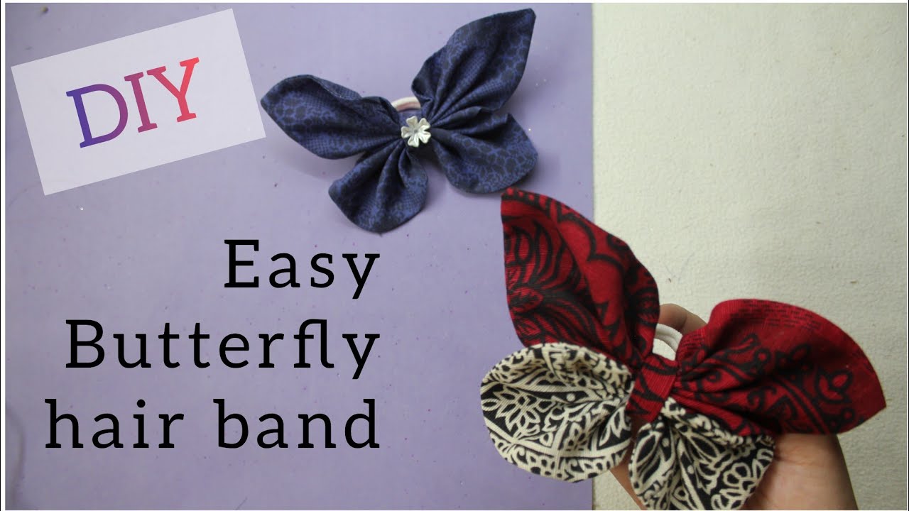 How To Make Hair Band Headband Craft Hair Band Craft Ideas Youtube