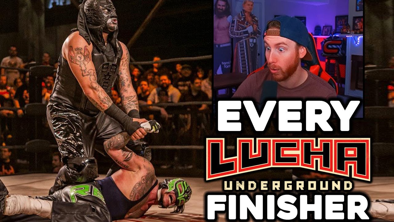 EVERY LUCHA UNDERGROUND FINISHER - YouTube