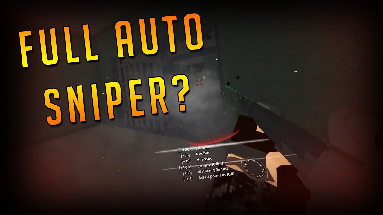 Fully Automatic Sniper? - YouTube