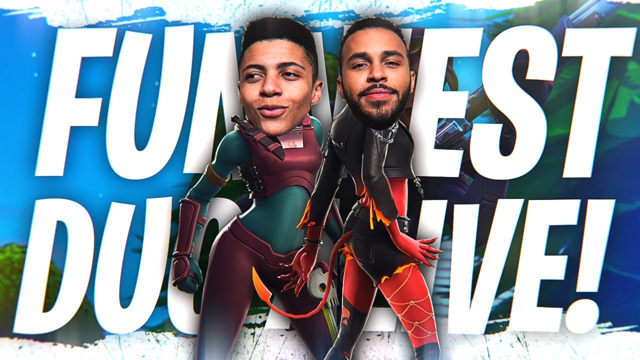 THE FUNNIEST DUO ALIVE! HILARIOUS GAME W/ HAMLINZ - YouTube