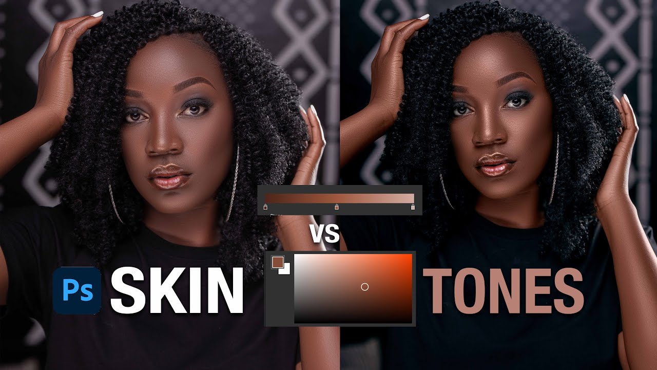 Get the Best Skin Tones in Photoshop - The Best 2 Methods - YouTube