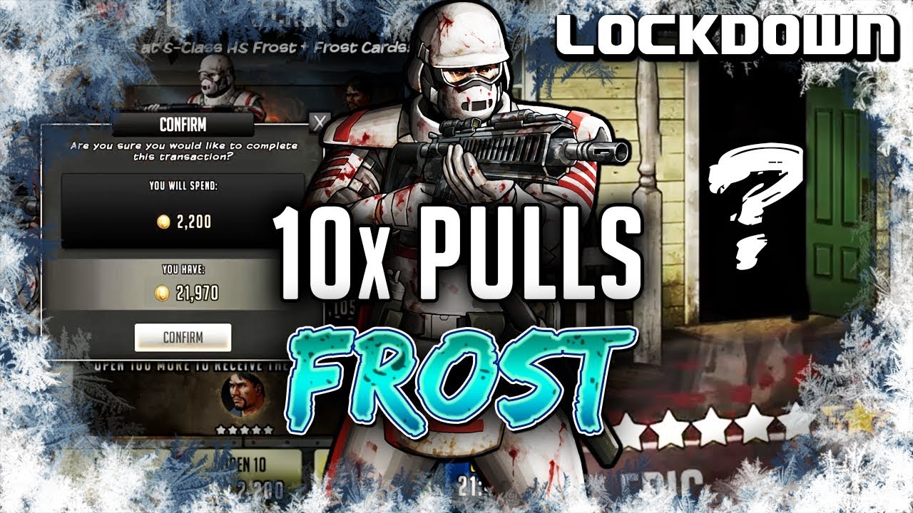 TWD RTS: 10 Pulls for S Class Frost - The Walking Dead: Road to ...