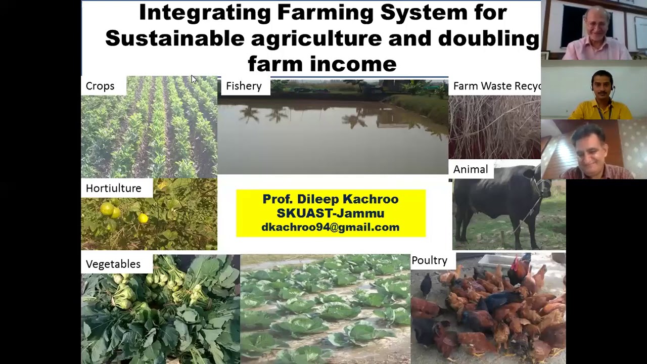 Role of Integrated Farming system in doubling the farmer’s income and ...