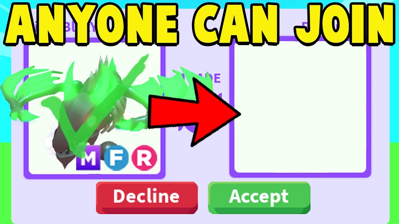 I Opened my JOINS in Adopt Me.. - YouTube