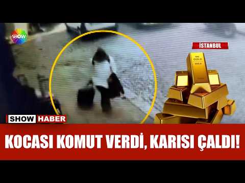 51,5 kilo altını böyle çaldı!