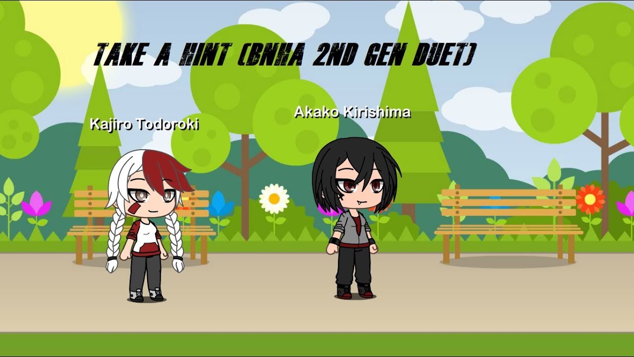 Nightcore Take A Hint Duet GachaLife BNHA 2nd Gen - YouTube
