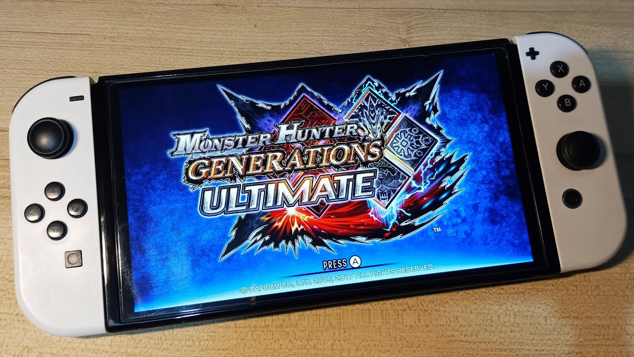 Monster Hunter Ultimate Generations Nintendo Switch OLED Gameplay - YouTube