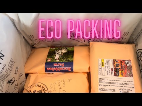 Packing our mail order boxes - YouTube