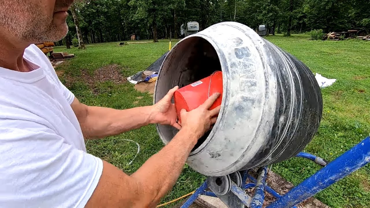 How I make my LOG CABIN CHINKING!! - YouTube