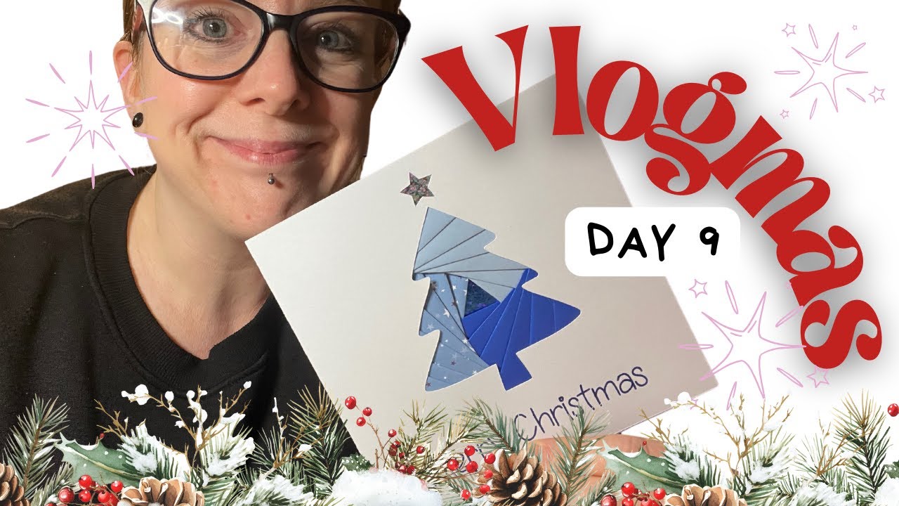 Vlogmas 2024: Day 9… Christmas card making, crafting afternoon! - YouTube