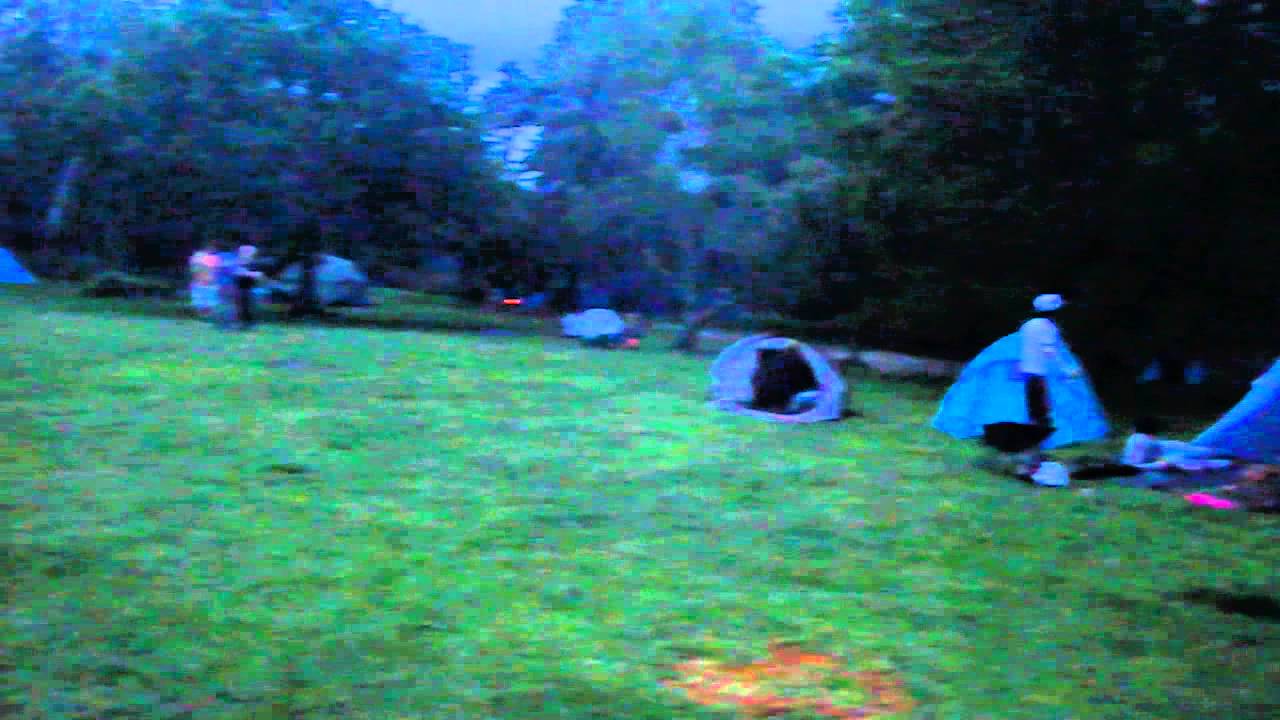 Encampment at Nine Ladies stone circle, summer solstice 2012 - YouTube