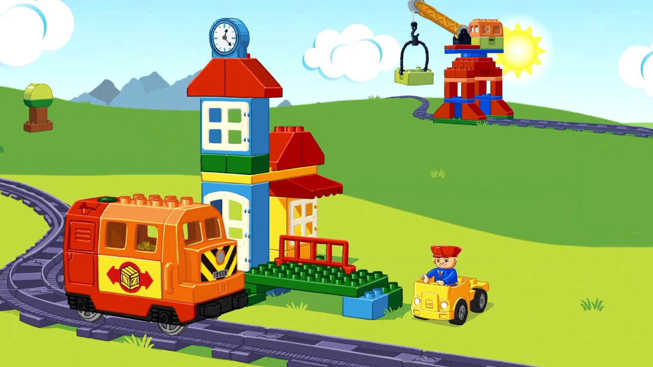 LEGO DUPLO Train - Lego Games for Kids - YouTube