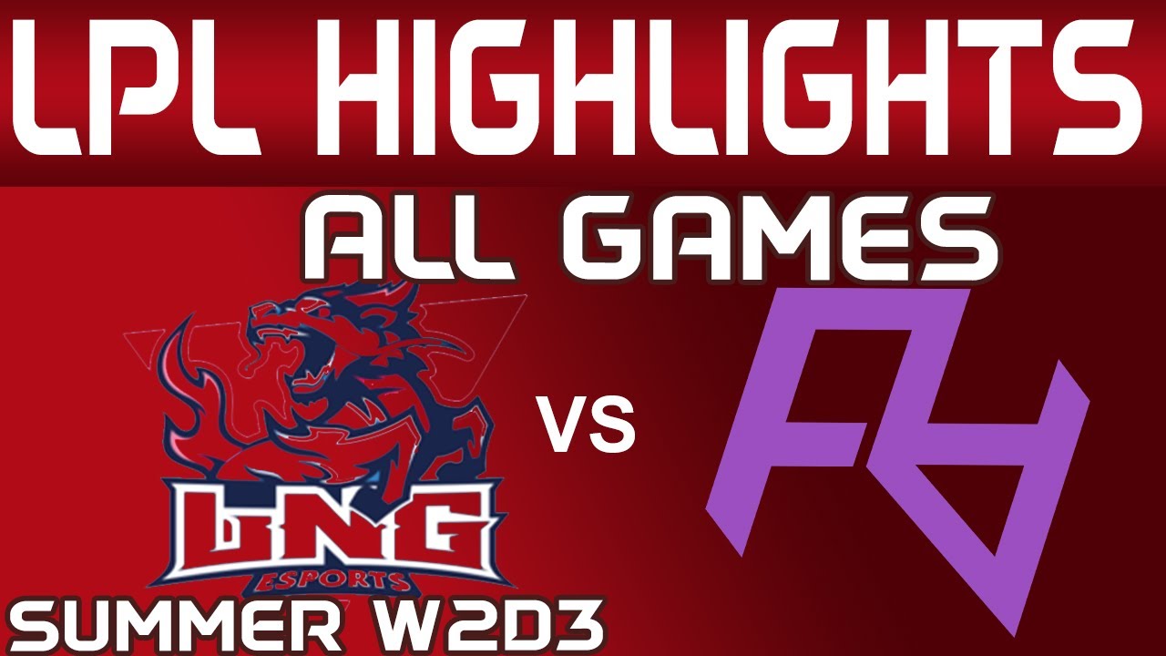 LNG vs RA Highlights ALL GAMES LPL Summer 2024 LNG Esports vs Rare Atom ...
